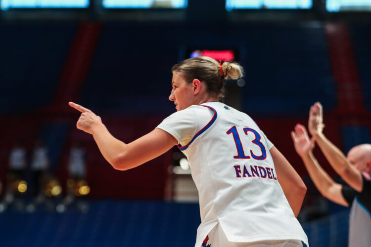 Freshman duo of Fandel, Brown sparks Jayhawk offense as Kansas pummels ...